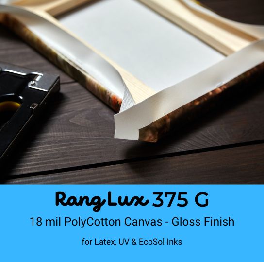 Rang LUX Poly Cotton Canvas 375 Gloss (18 mil) — 4S Graphics