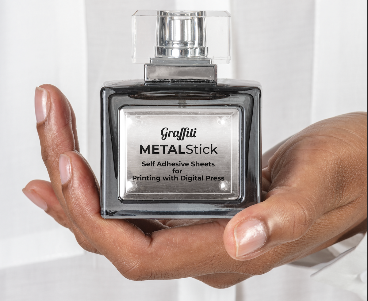 Graffiti SILVERStick - Metallic Self Adhesive Labels in sheets — 4S ...