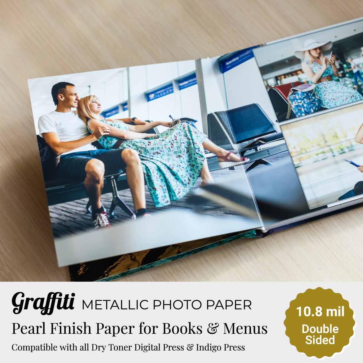 Graffiti Photo Paper for Dry Toner & HP Indigo Presses — 4S Graphics